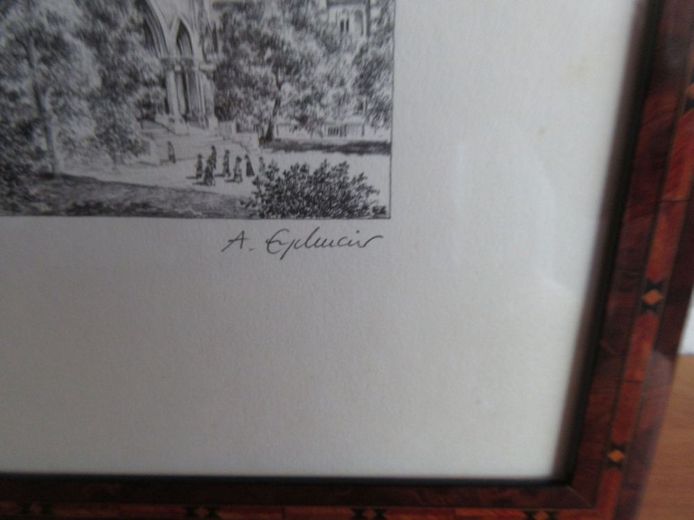 Graz Herz-Jesu-Kirche, Lithographie, E.A. Künstlerexemplar (Gebraucht) in Binningen für CHF 50 ...