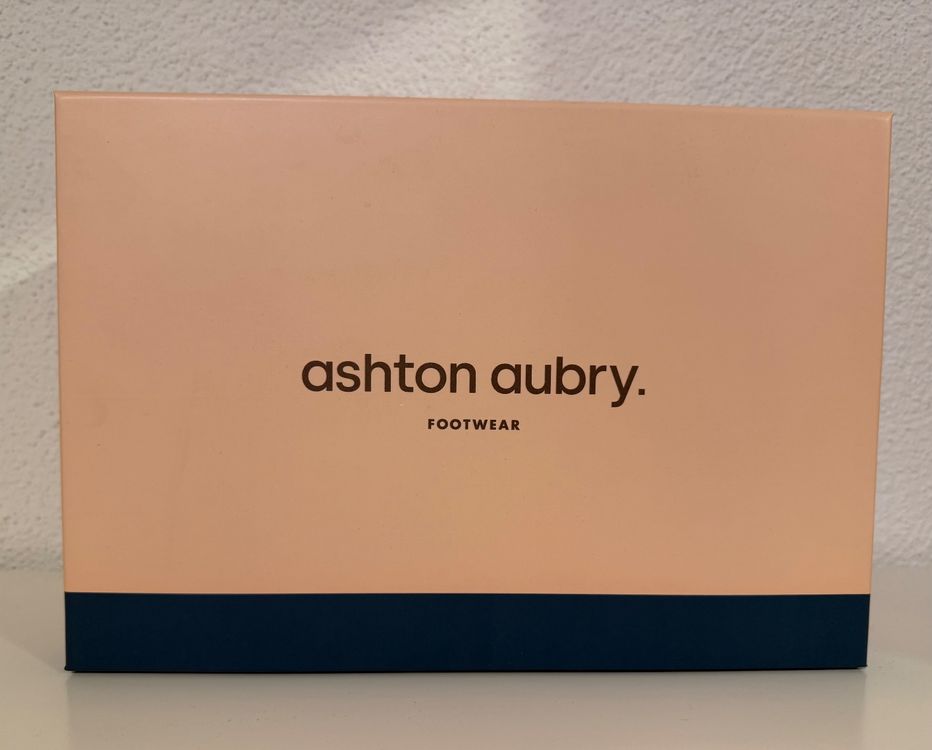 Ashton Aubry Sandalen Silber Glitzer Gr. 38 Neu mit Box (Neu und ...