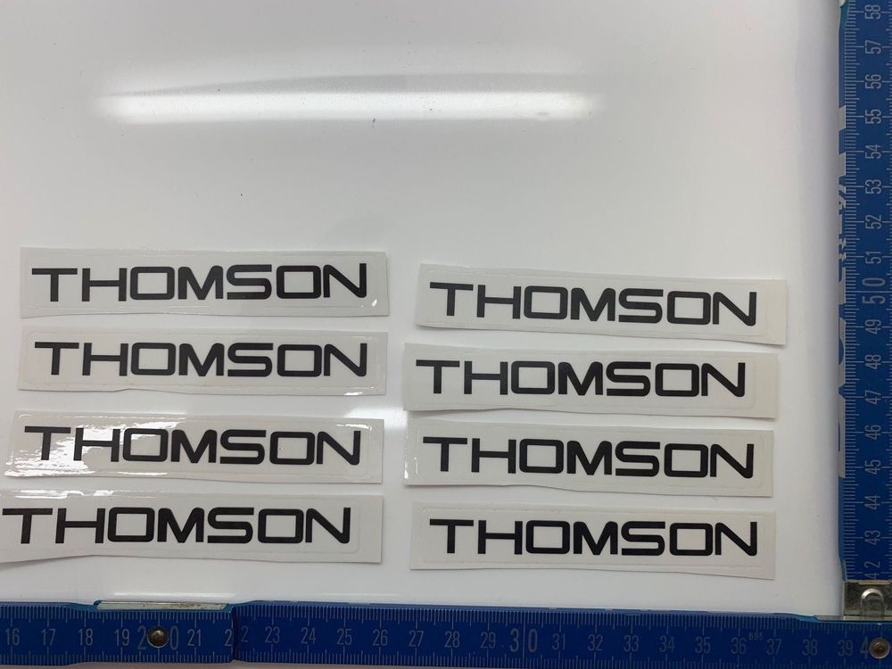 THOMSON®BICYCLE BIKE AUFKLEBER ¦ STICKER (Neu und originalverpackt) in ...