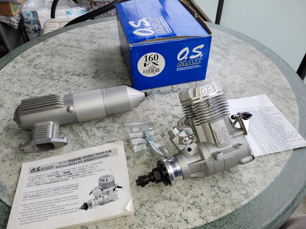 OS 160 FX, 26 ccm. 2-Takt Motor, Neu, in OVP. Kombipack (Neu (gemäss ...