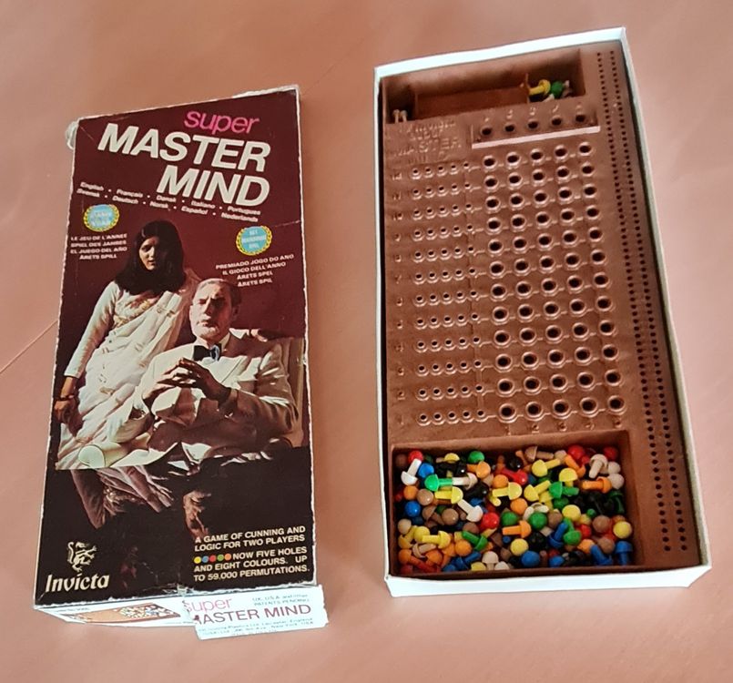 Super Mastermind Spiel mit 8 Farben und 5 Löchern (Gebraucht) in Zürich ...