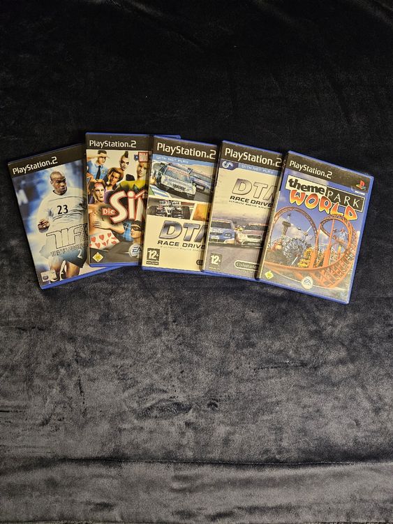 5 PS2 Spiele: Die Sims, DTM, TIF⚽️, usw. (Gebraucht) in Brunnen für CHF ...