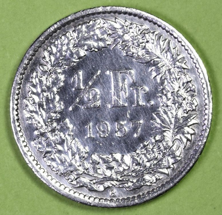 1957 / FR. 0.50 - MÜNZE, SILBER | Kaufen auf Ricardo