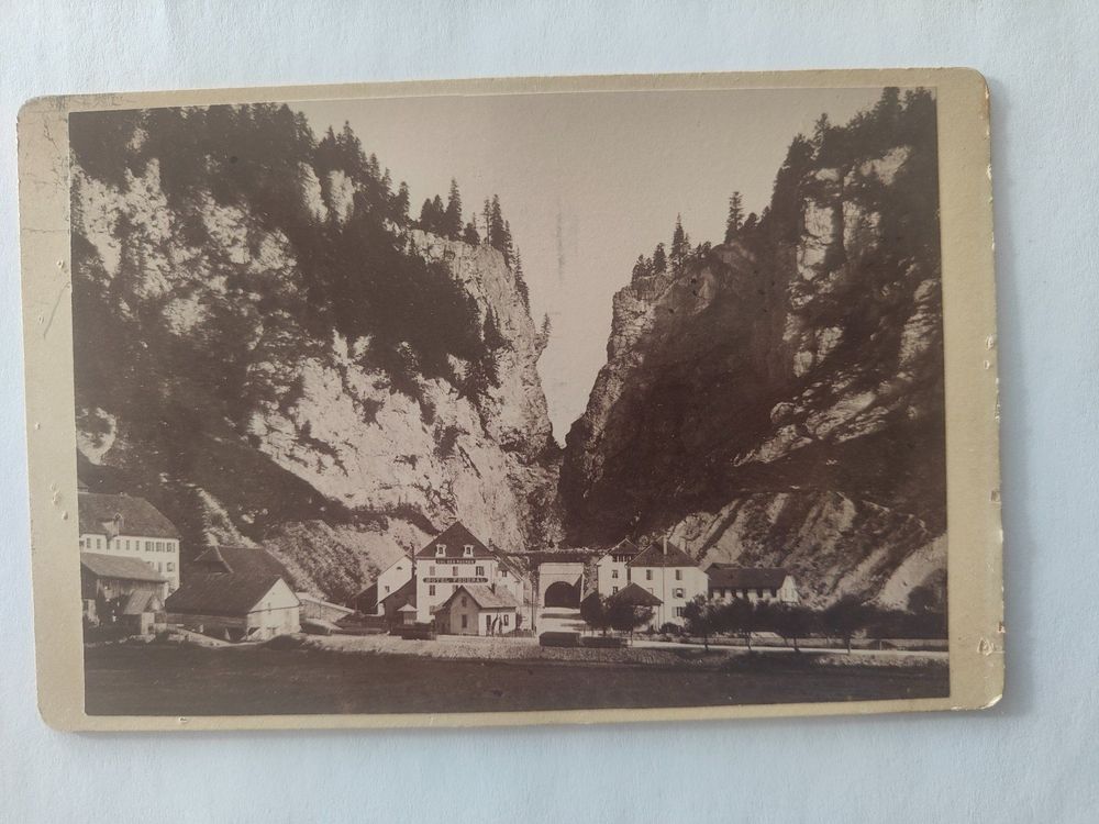 Echt Foto Les moulins souterrains du Col-des-Roches | Kaufen auf Ricardo