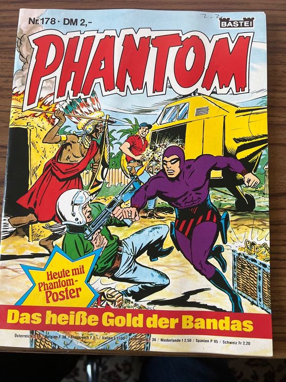 Phantom - Das heisse Gold der Bandas, Nr. 178 (Gebraucht) in für CHF 3 ...
