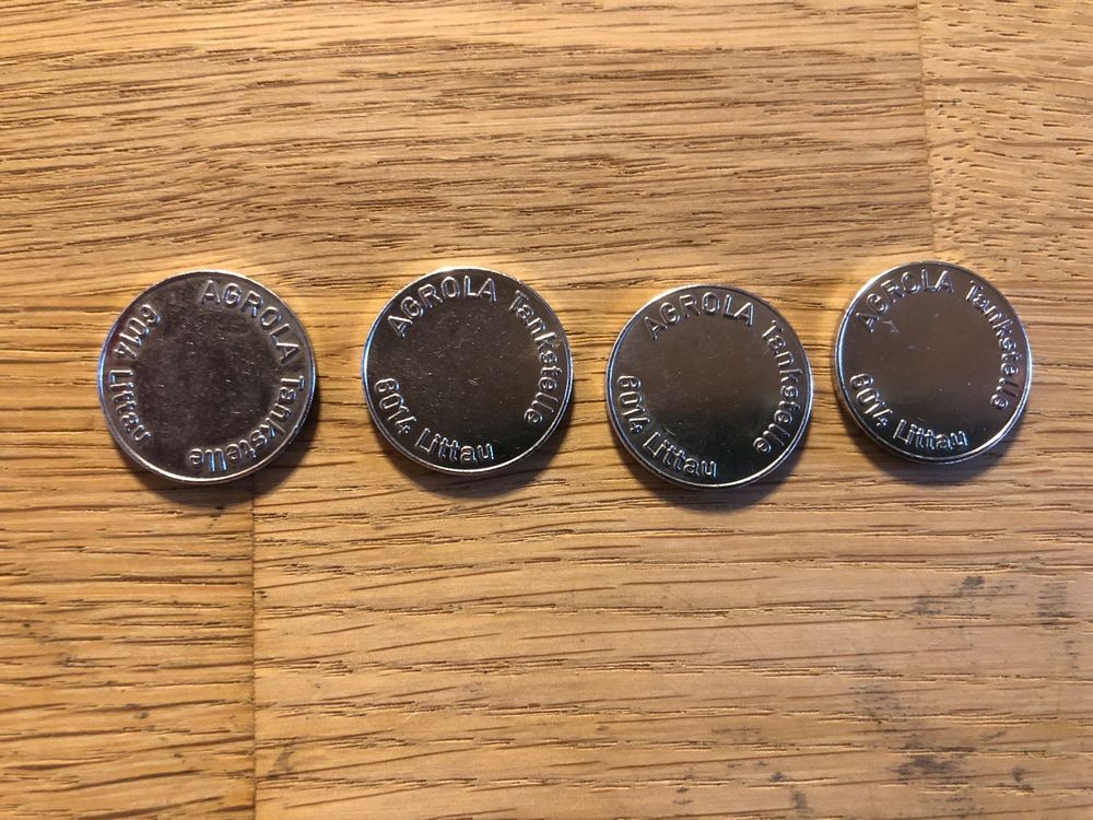 4x AGROLA Littau Jetons (Gebraucht) in Vilters für CHF 2 – mit Lieferung auf Ricardo kaufen