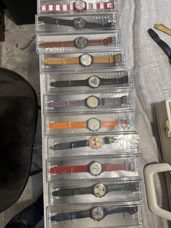 Swatch lot chronographe (D'occasion) à Strengelbach pour CHF 228 – avec ...