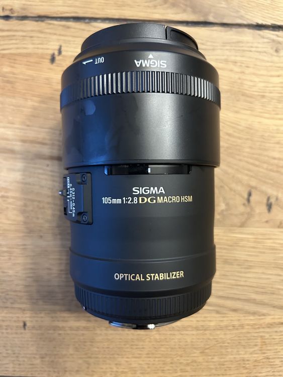 Sigma 105 mm f/2.8 DG EX Macro OS (EF-Mount) (Gebraucht) in Thörigen für CHF 160 – mit Lieferung ...
