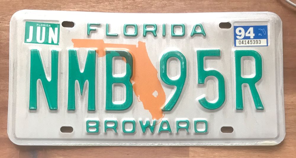 Autonummer USA - Florida (Gebraucht) in Wolfhalden für CHF 10 – mit ...