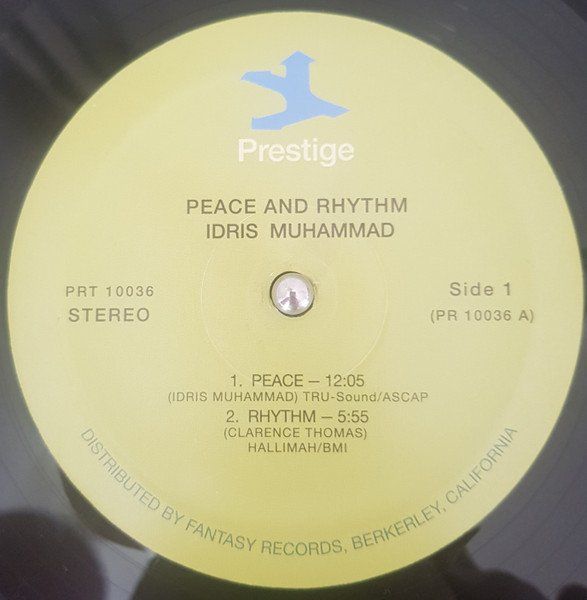 Idris Muhammad – Peace And Rhythm - Rare 1971 jazz funk RE (Neu und ...