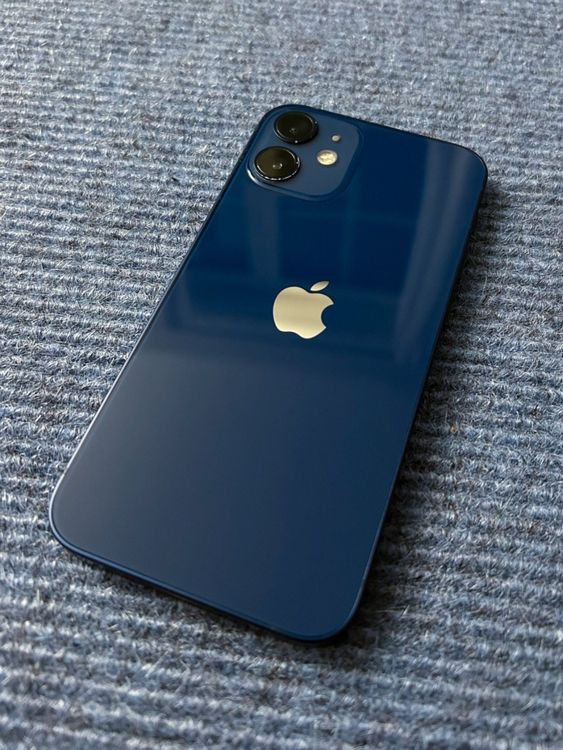 Apple iPhone 12 Mini, 64 Gb, blau mit Hüllen und Schutzglas (Gebraucht ...