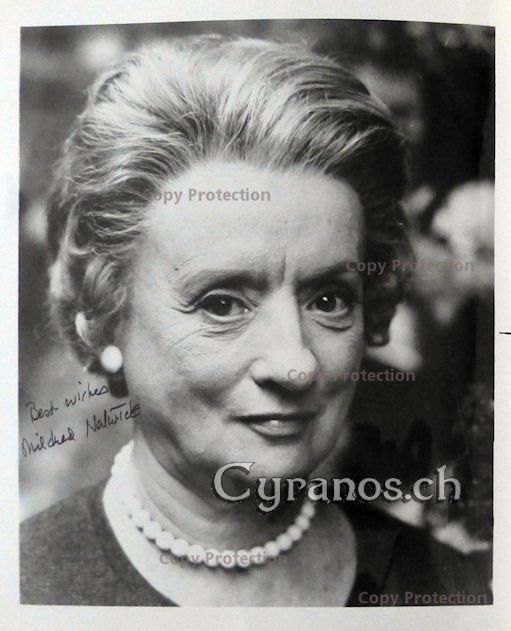 Mildred Natwick (1905-1994) Schauspielerin - sign. Grossfoto (Gebraucht ...