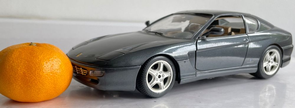 Modell Auto Burago Ferrari 465 GT 1992 Modell 1:18 | Kaufen auf Ricardo