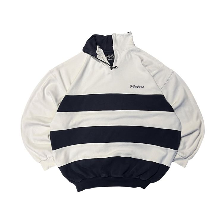 Vintage YSL 1/4 Zip Sweat (XL) (Gebraucht) in Chamoson für CHF 75 – mit ...