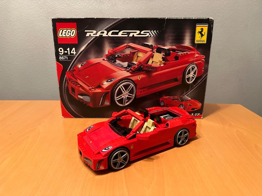 Lego Racers Ferrari F430 Spider 1:17 (8671) (Gebraucht) in Opfikon für ...