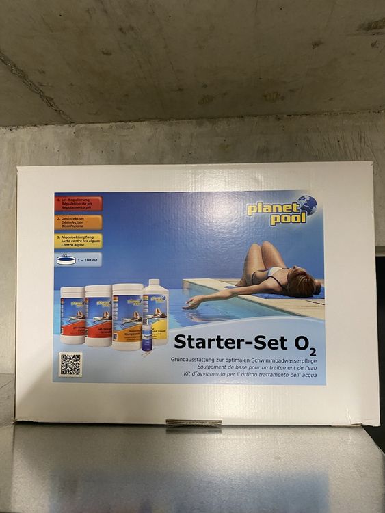 Planet Pool Wasserpflege Starter-Set O2 (Neu und originalverpackt) in ...