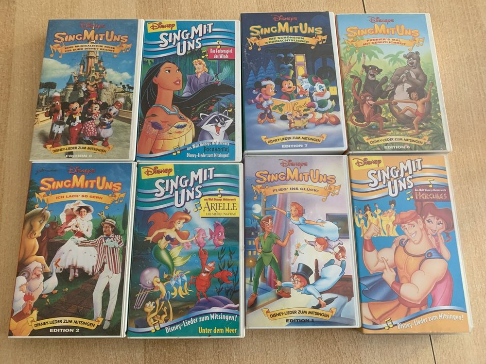 8 Disney Sing mit uns (Gebraucht) in Reinach BL für CHF 10 – mit ...