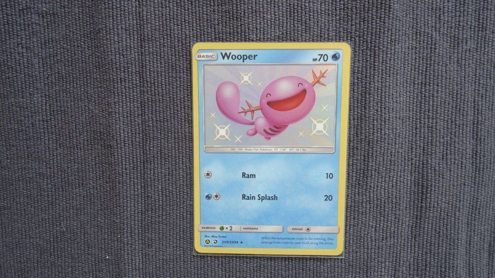 Wooper Shiny Hidden Fates (EN) (Gebraucht) in Uster für CHF 2.5 – mit ...