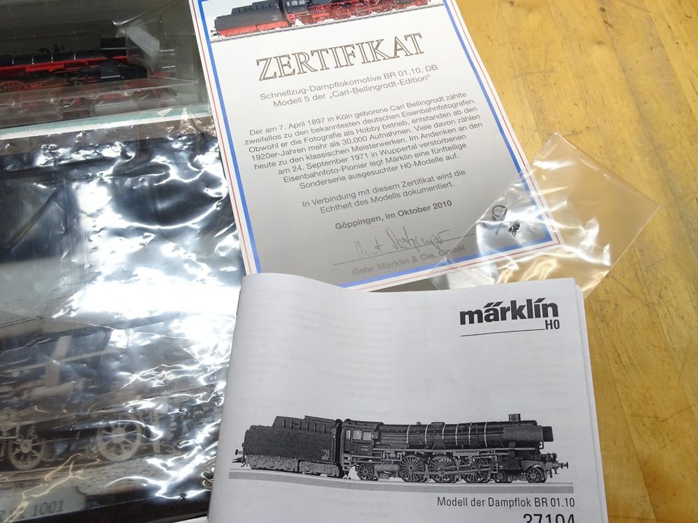Märklin 37104 Bellingrodt Edition BR01 Mallet, Sound, H0,WS (Neu (gemäss Beschreibung)) in ...