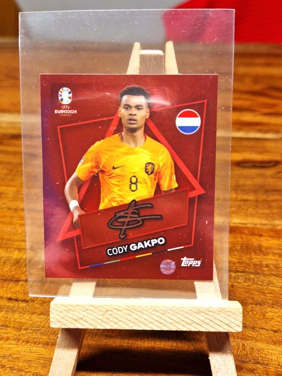 Topps EURO 2024 SPS Sticker NED Cody Gakpo (Neu (gemäss Beschreibung ...