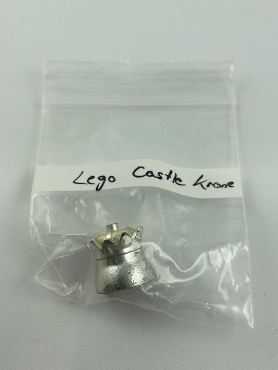 Lego System Castle Minifigur Krone Chromgold 71015 (Gebraucht) in ...