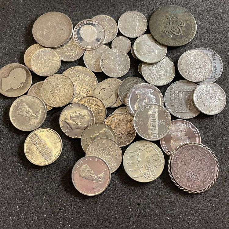 Lot Silber Münzen 510g (Gebraucht) in Reitnau für CHF 264 – mit ...