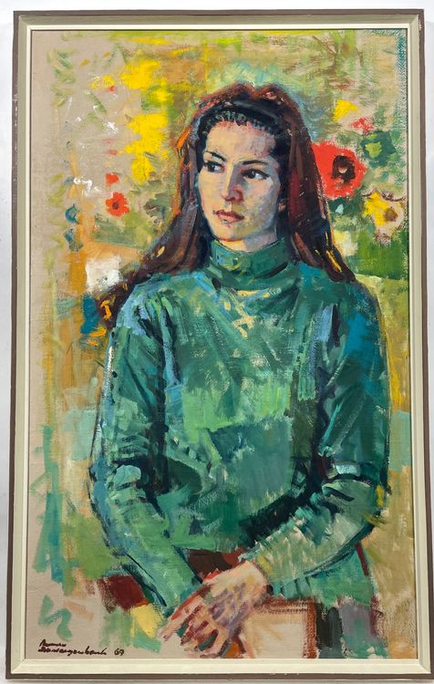 Armin Schwarzenbach (1914-2000) grosses Gemälde (Gebraucht) in Root für CHF 330 – mit Lieferung ...