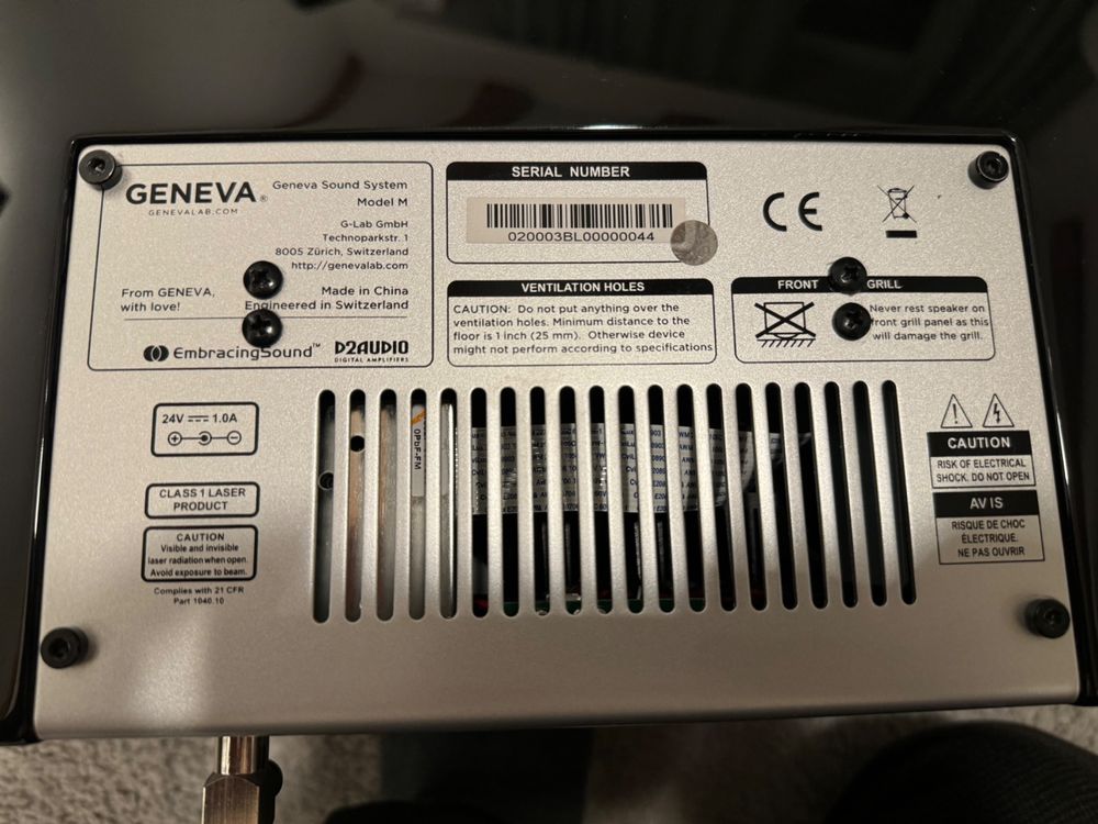 Geneva Sound System Model M | Kaufen auf Ricardo