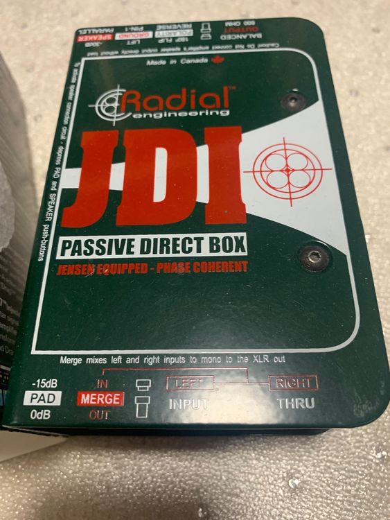 Radial JDI (passive Direct Box) | Kaufen auf Ricardo