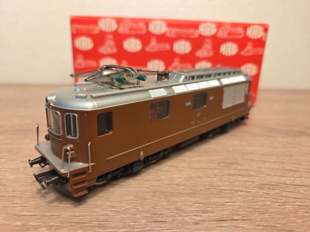 Hag 180 E-Lok Re 4/4 BLS H0 (2) (D'occasion) à St-Aubin-Sauges pour CHF ...