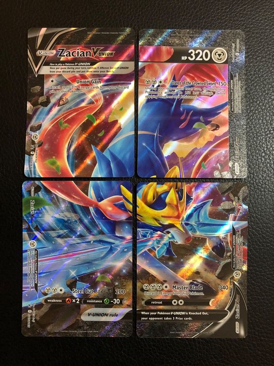 Zacian V Union Promo SWSH (4 cards) Ab 1 (Gebraucht) in Paradiso für ...