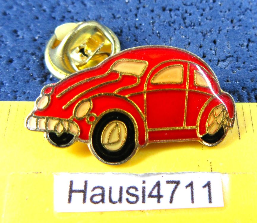 VW KÄFER OLDTIMER AUTO PIN ROT | Kaufen auf Ricardo