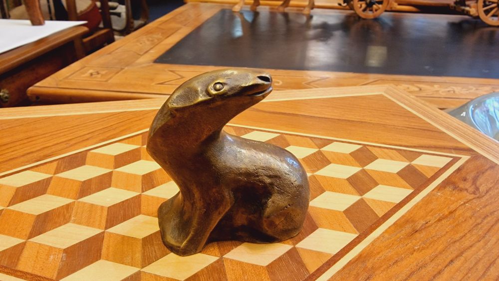 BRONZE FIGUR BAG TURGI, gestempelt (Gebraucht) in BERN für CHF 35 – mit Lieferung auf Ricardo kaufen