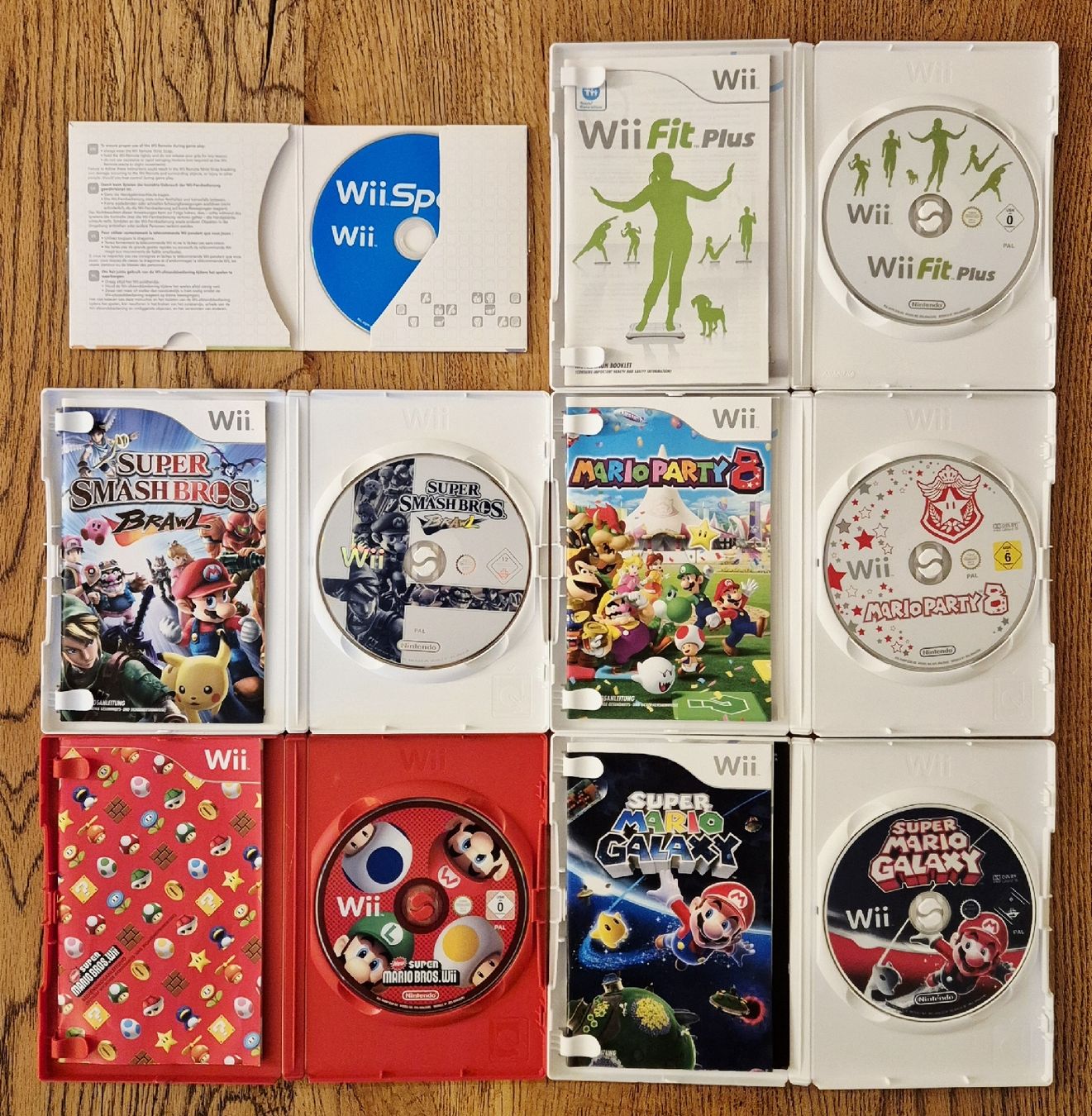 Nintendo Wii Konsole + 6 Spiele + Balance Board (Gebraucht) in Au SG ...