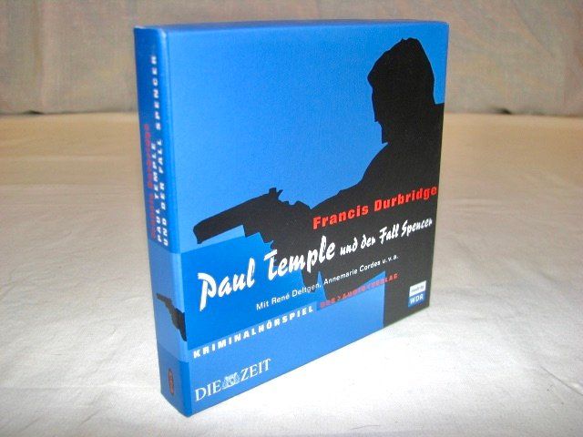 Paul Temple Der Fall SPENCER Francis Durbridge Box-Set 4 CDs (Neu ...