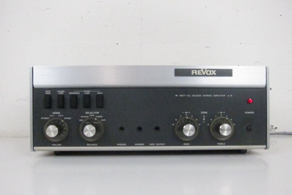 Revox A78 Vintage Stereo Verstärker | Kaufen auf Ricardo