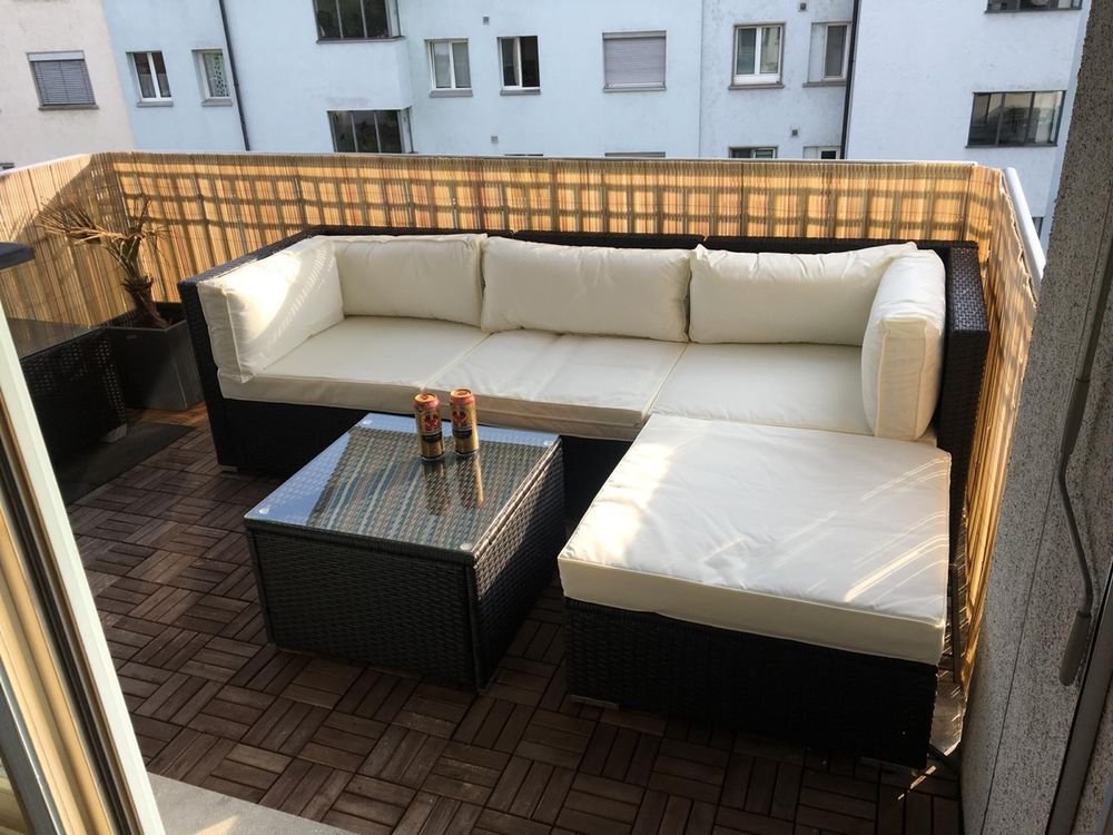 Rattan Lounge Balkon | Kaufen auf Ricardo