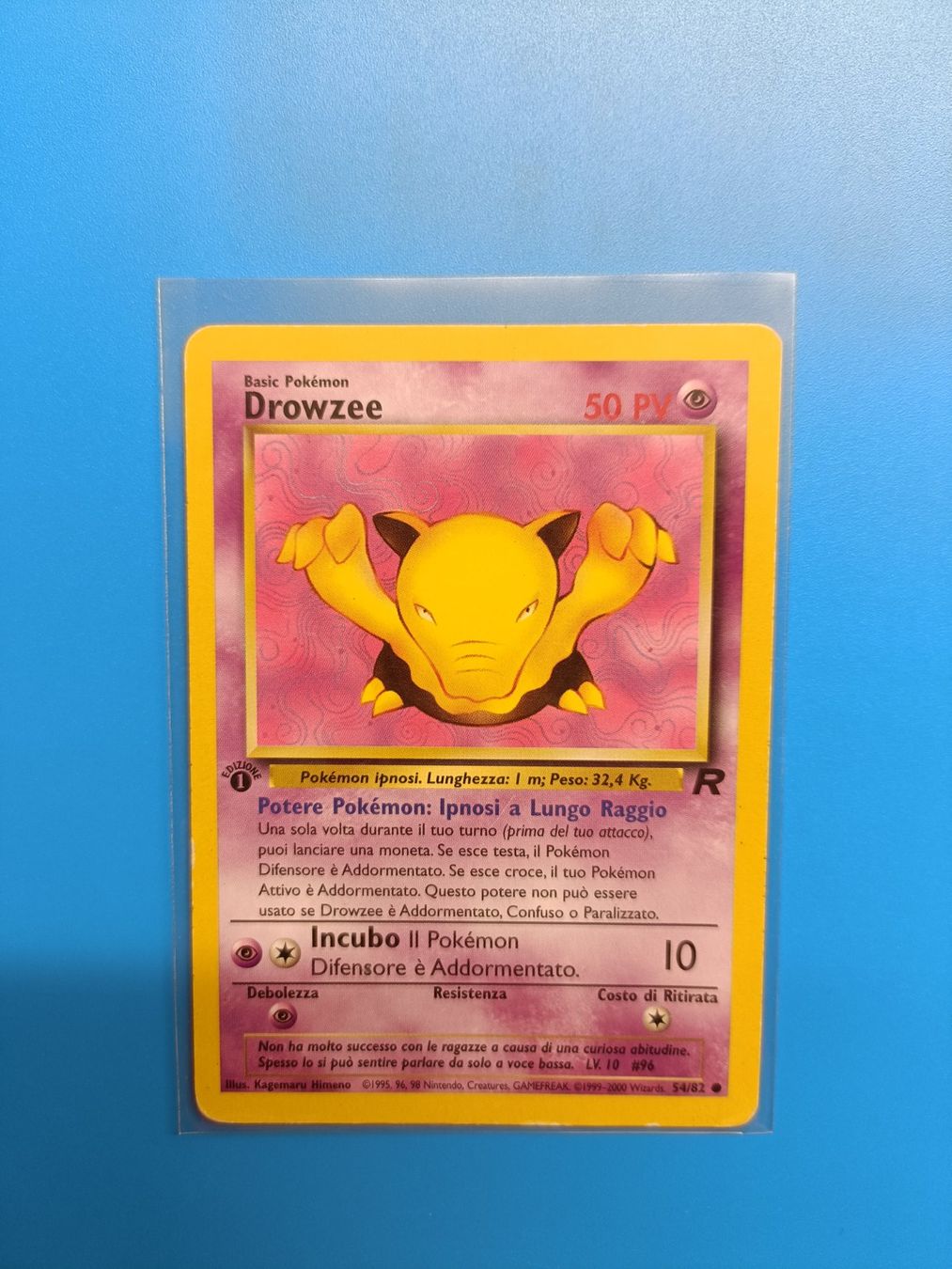 Drowzee 1. Edition aus Team Rocket 54/82 (Italienisch) (Gebraucht) in ...