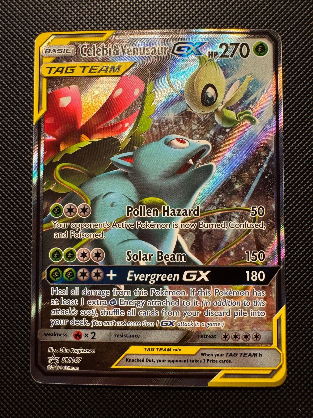 Celebi & Venusaur GX Fullart SM167 Tag Team NM ENG ab 1fr (Gebraucht ...