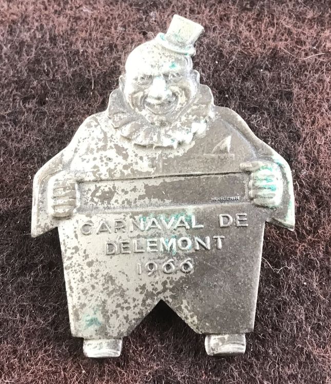 ANSTECKNADEL CARNAVAL DE DELEMONT 1966 | Kaufen auf Ricardo