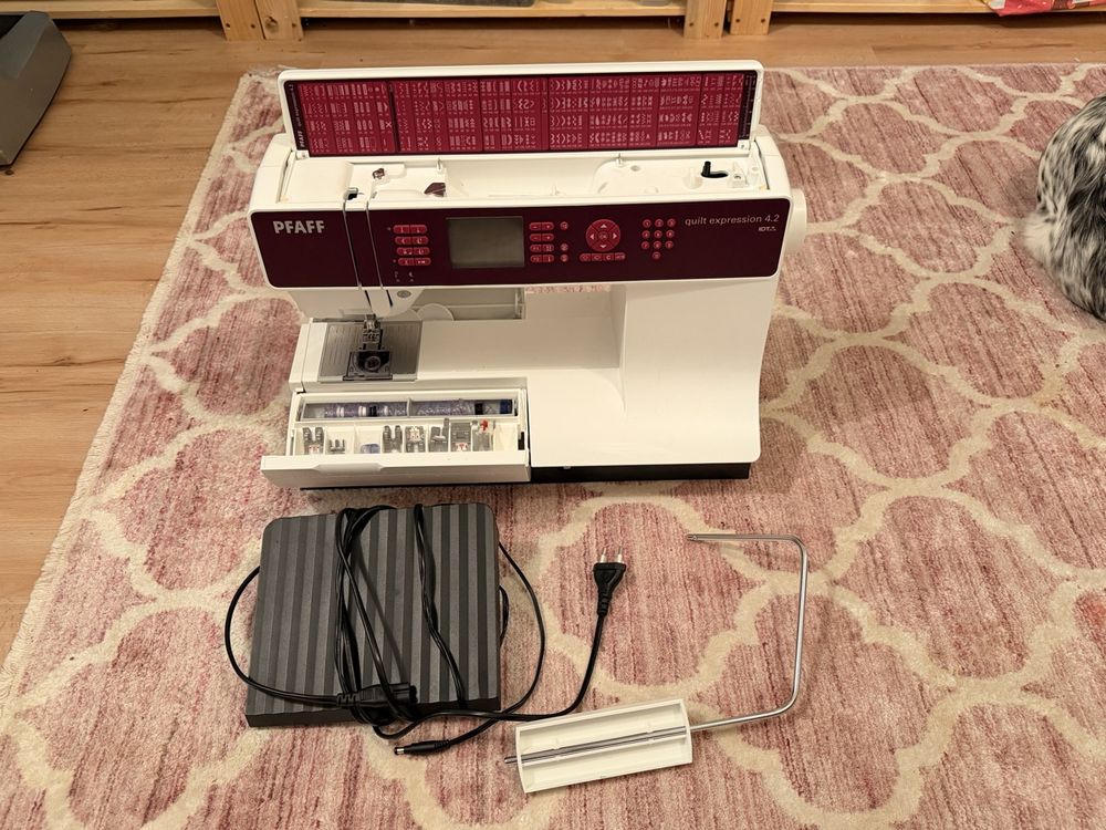 Pfaff Quilt Expression 4.2 - Nähmaschine, Top Zustand! (Gebraucht) in ...