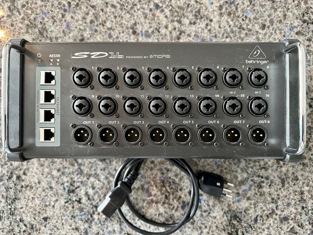Digitale Stagebox SD8 - Behringer/Midas (Gebraucht) in Untersiggenthal ...
