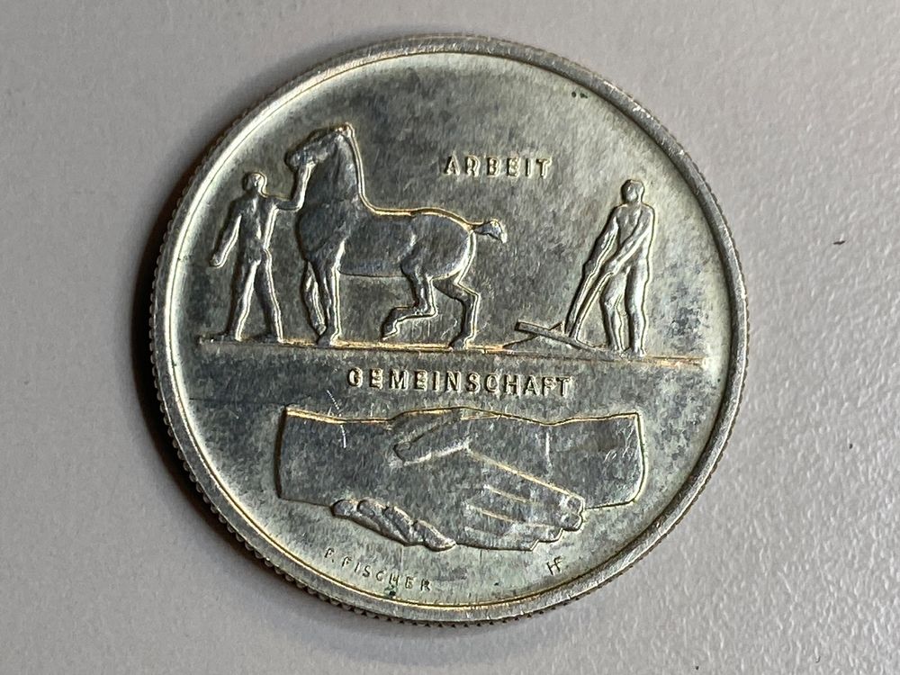 5 Fr. Silber Schweiz Landesausstellung Zürich 1939 | Kaufen auf Ricardo