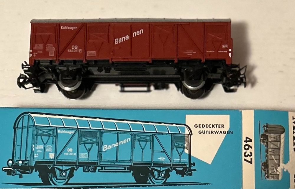 Märklin 4637 - DB gedeckter Güterwagen (Gebraucht) in Bubendorf für CHF ...