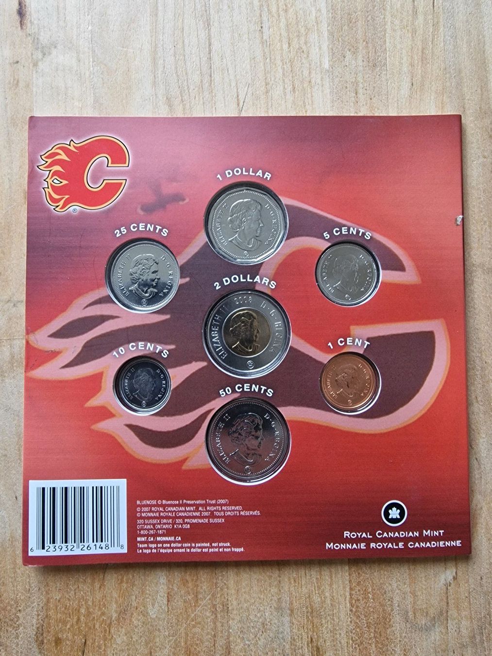 Calgary Flames (NHL) Commemorative Coin Set 2008 (Gebraucht) in Kriens ...