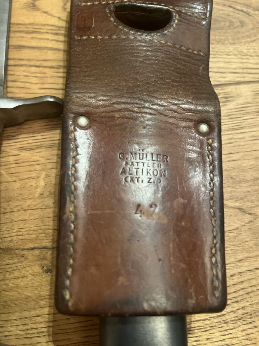 Swiss Army Bayonet Model 1918 - Collector's Item, Rare (Gebraucht) in ...