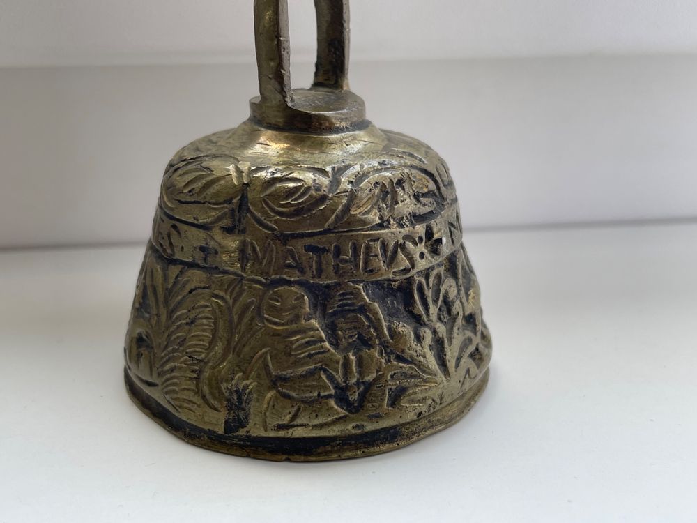 Alte cloche bronze S. Marcvs S. Lvcas Johannes S. Mathevs | Acheter sur ...