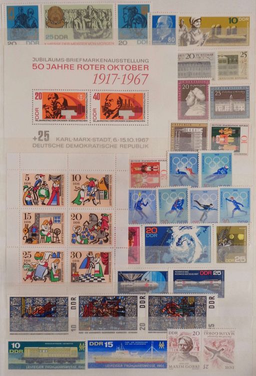 DDR - RDA - RFG: Ungebrauchte * aus 1967–1969, 3 Fotos (Gebraucht) in Zürich für CHF 2.7 – mit ...