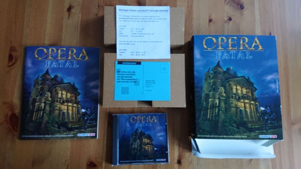 OPERA FATAL PC Game Big Box CD-ROM (Gebraucht) in Wilderswil für CHF 8 ...