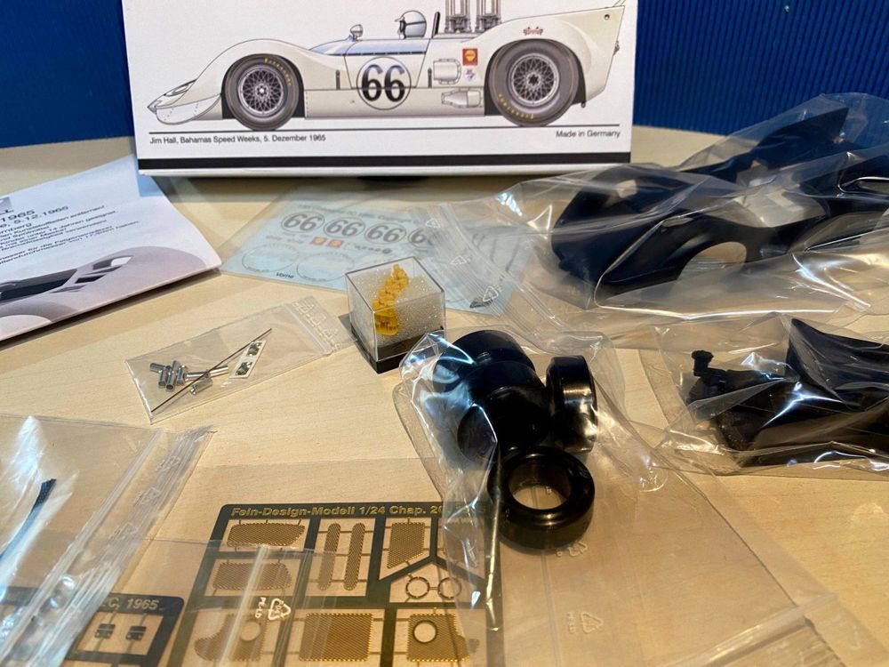 CHAPARRAL 2C Bahamas - FEIN DESIGN KIT 1:24 Slotcar Bausatz (Neu ...